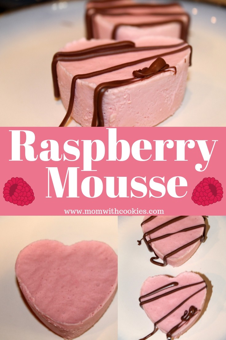 Raspberry Mousse Recipe - Mom With Cookies