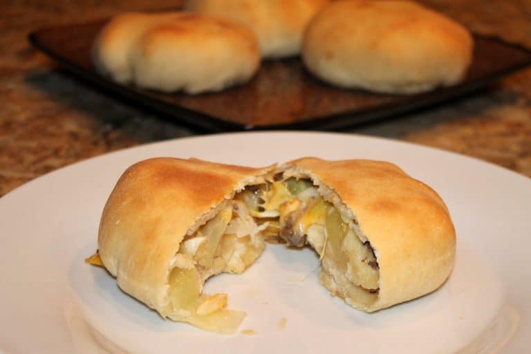 Homemade Bierocks Recipe (Hamburger and Cabbage filled rolls) - Mom ...