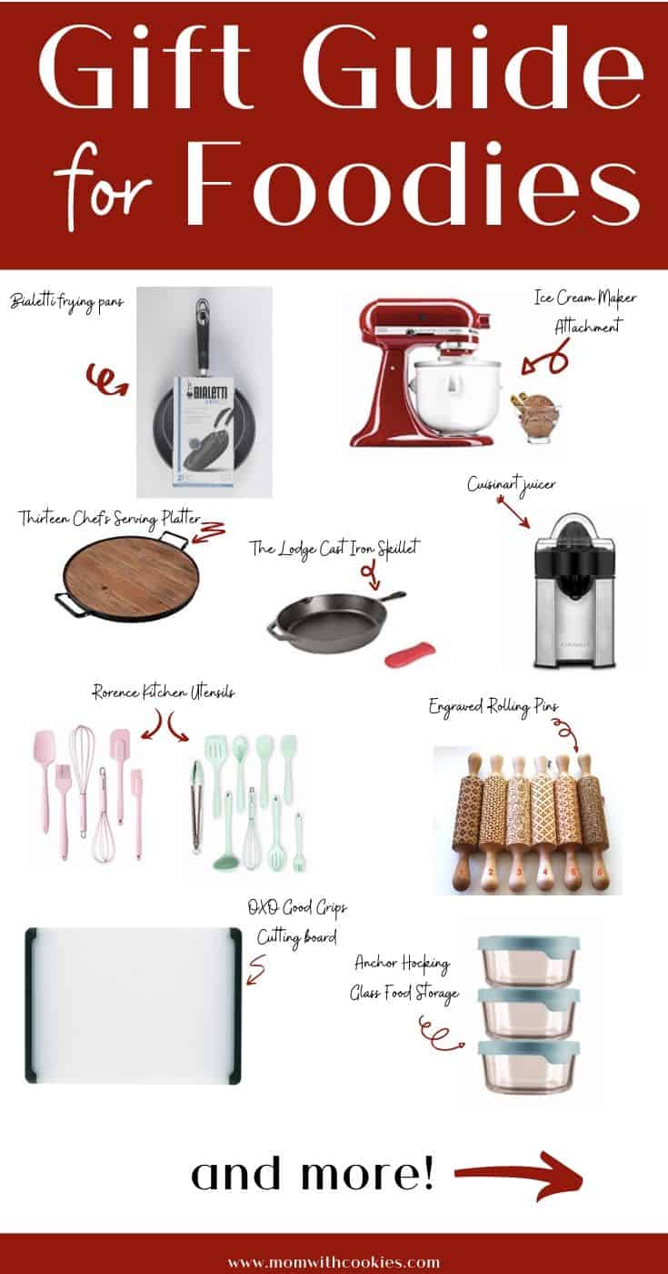 Foodie Gift Guide (for People who Love to Cook) - Mom With Cookies