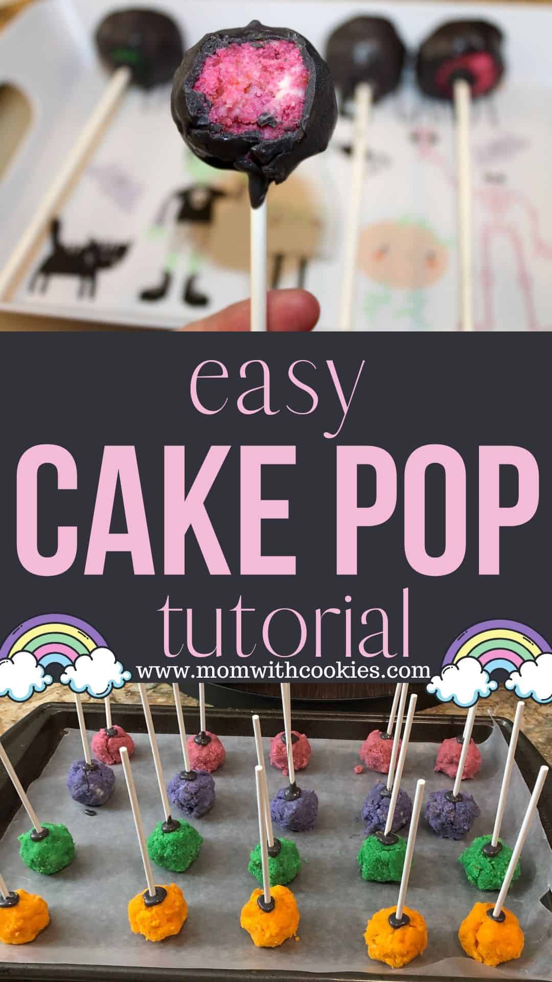 Cake Pop Tutorial - Mom With Cookies