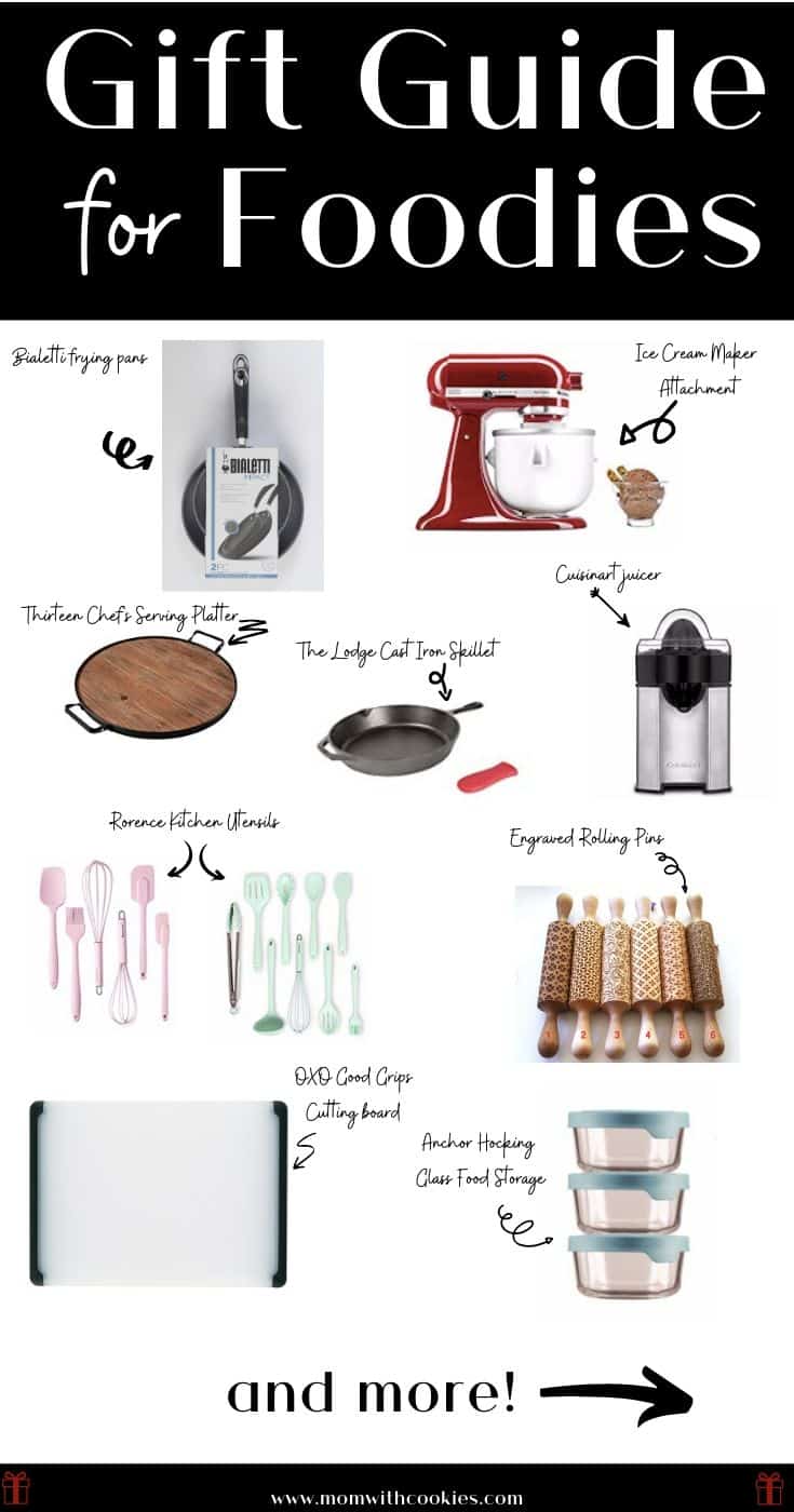 Foodie Gift Guide (for People who Love to Cook) - Mom With Cookies