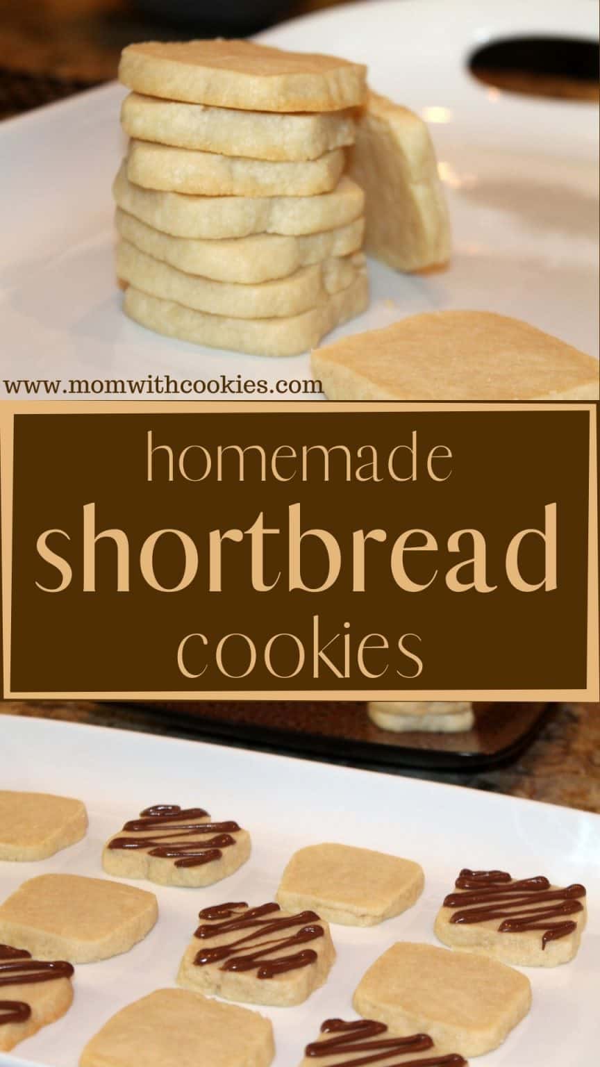 Easy Shortbread Cookies - Mom With Cookies