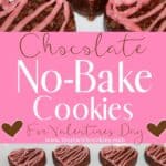 Valentines Day No-bake Cookie Hearts - Mom With Cookies